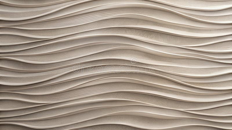 Abstract Beige Undulating Wave Pattern Texture Design for Modern ...