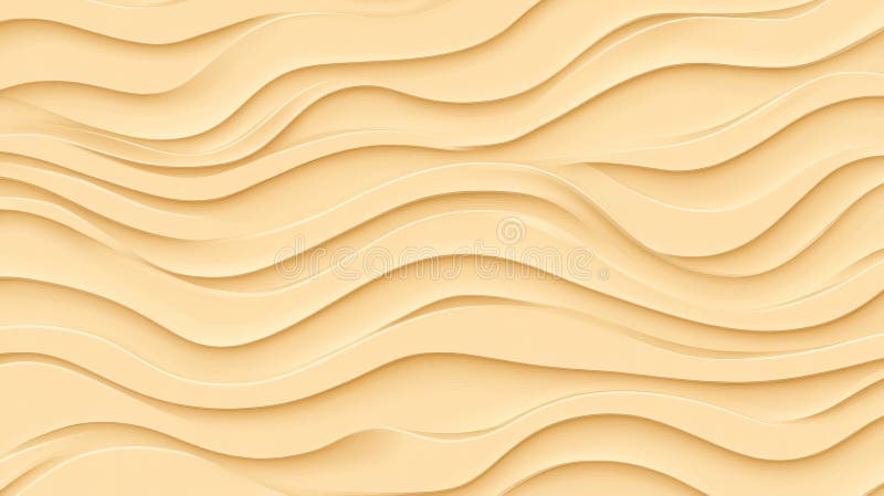 Abstract Beige Wave Background with Minimalist Design Stock Image ...
