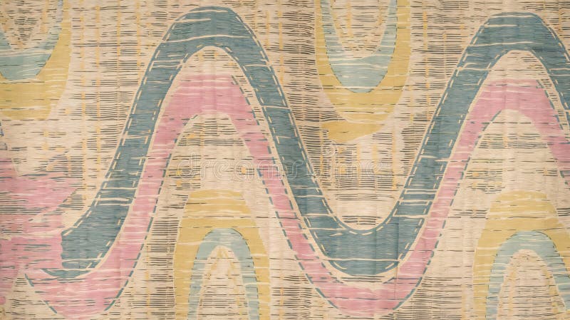Abstract Beige Wave Pattern Textile Fabric Texture Good Resolution ...