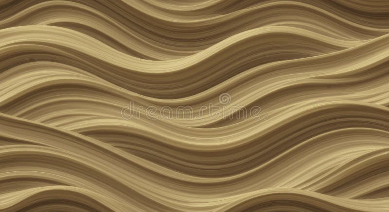 Abstract Beige Waves, Smooth Swirling Curves Background Stock ...