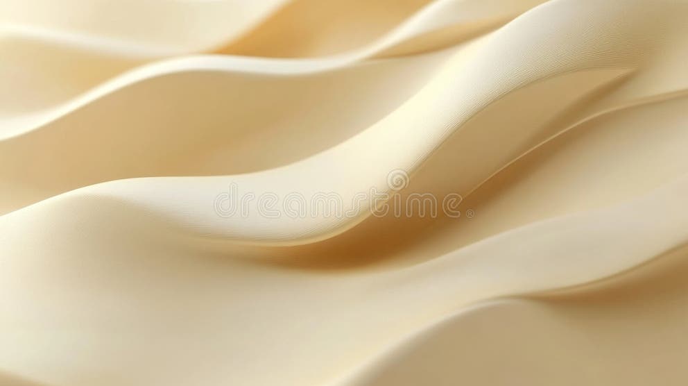Abstract Beige Waves Soft Smooth Texture Background Stock Illustration ...