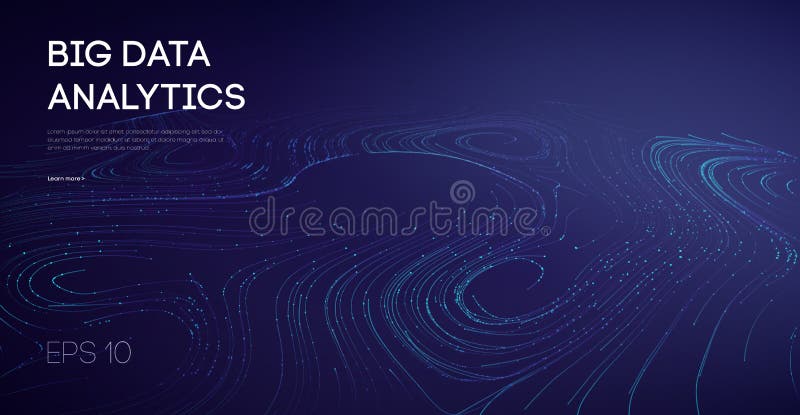 Abstract Big Data Flow Background. Software Code Agile Industrial ...