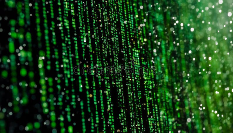 Matrix Numbers Style Background Stock Illustrations – 1,097 Matrix ...