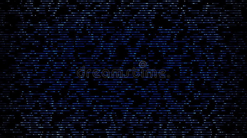 Abstract Big Data Visualization Blue Flow Of Data As Numbers Strings Information Code