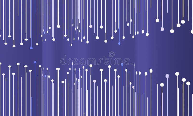 Big Data Concept. Texture on Waved Surface Stock Illustration ...