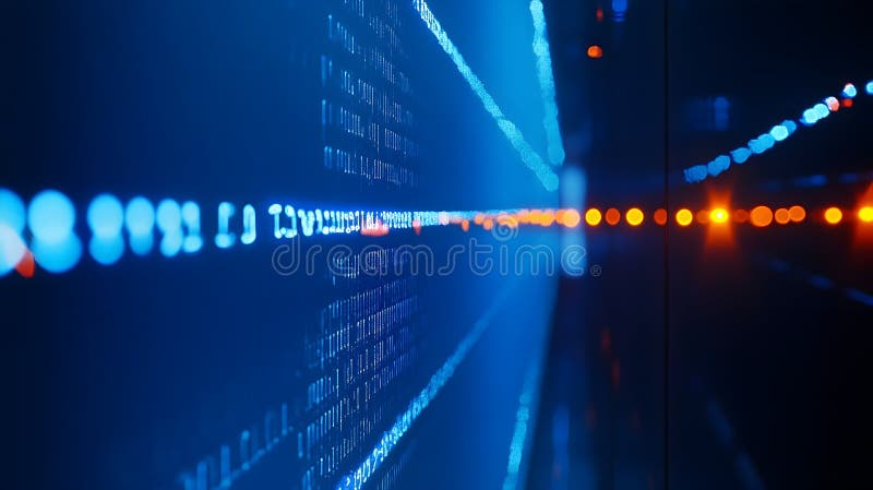 AI-Generated Code Abstract stock illustration. Illustration of ...