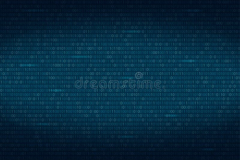 Abstract Binary Code Background Digital Technology Wallpaper Stock