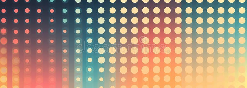 Abstract Binary Code Background, Dots Geometric Shapes, Round Circles ...