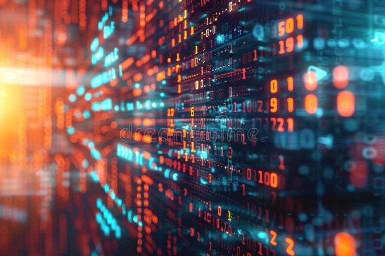 Binary Code Orange Background Stock Illustrations – 1,908 Binary Code Orange Background Stock ...