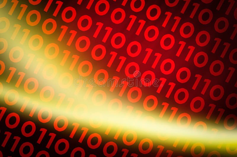 Binary Code Falling Red Stock Illustrations – 72 Binary Code Falling ...