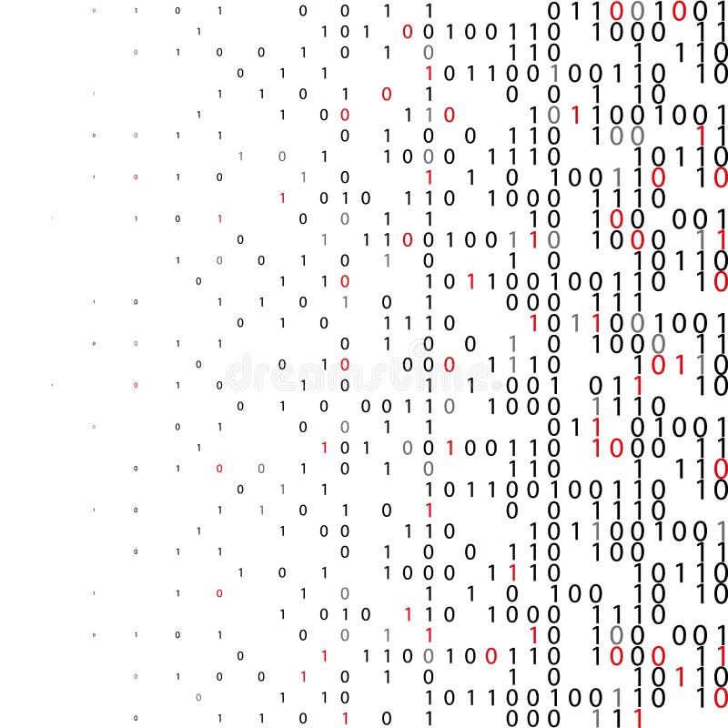 Abstract Binary Code Technology Background Stock Vector Illustration Of Background Computer