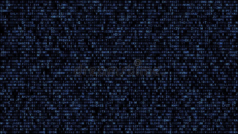 Dot-matrix Alphabet stock vector. Illustration of blue - 11968772
