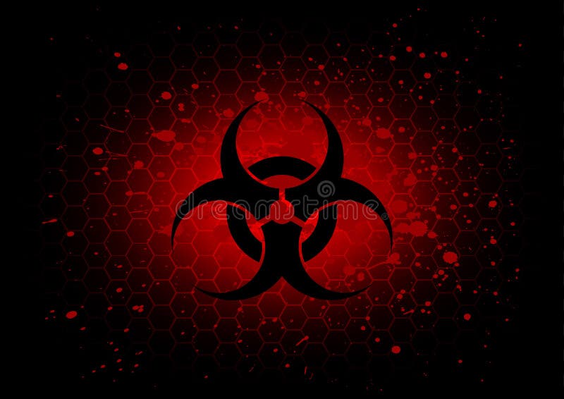 Biohazard Symbol Red Background Stock Illustrations – 3,081 Biohazard ...