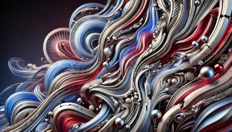 Abstract Bionic Design Fusing Organic and Mechanical Forms Creating ...