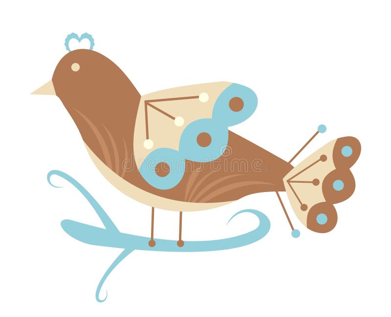 Abstract bird stock vector. Illustration of graphical - 32453723