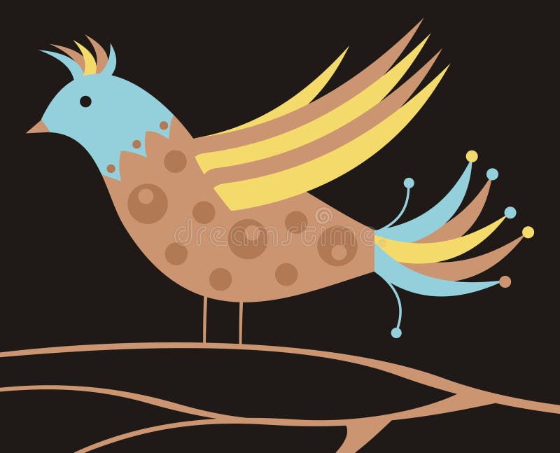 Abstract bird stock illustration. Illustration of clipart - 5783684
