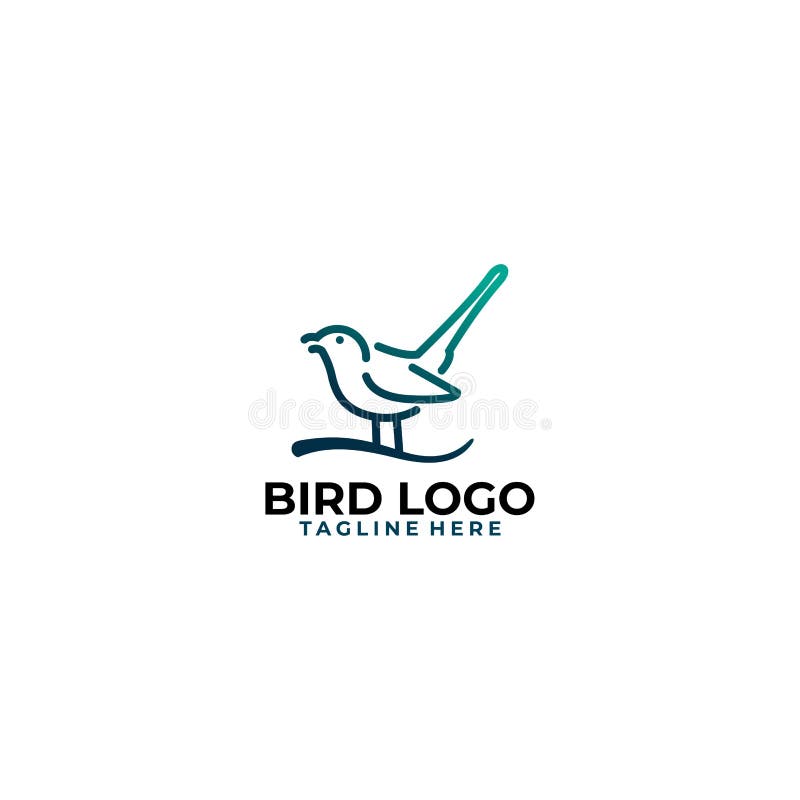 Abstract Bird Logo Design Vector Stock Vector - Illustration of eagle ...