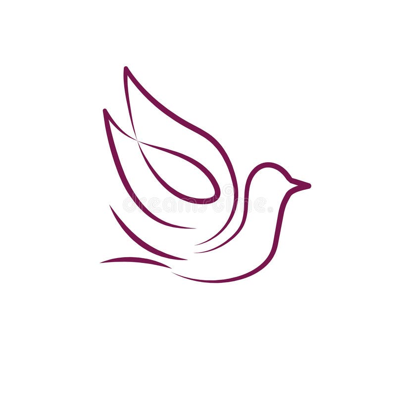 Abstract Bird Logo Icon Vector Illustration Stock Vector - Illustration ...