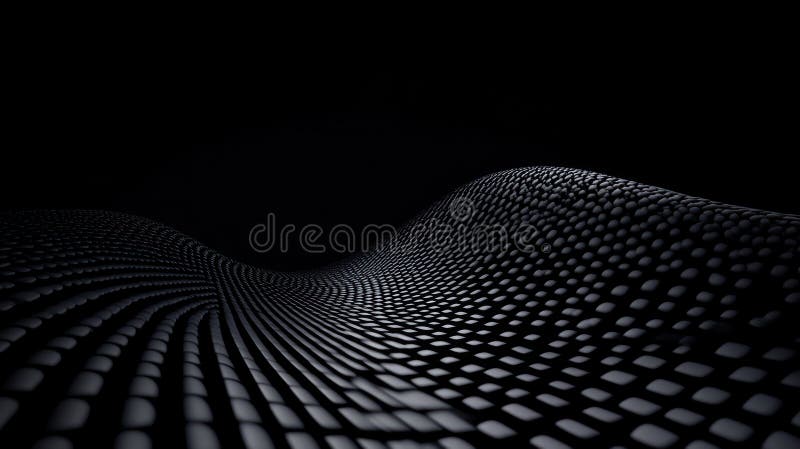 Abstract Bitmaps on Black Backgrounds - a Stunning Visual Display of ...