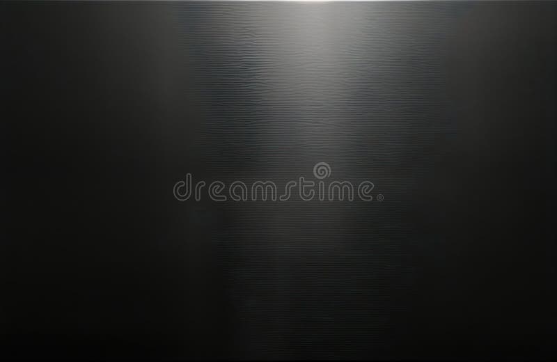 Abstract Black Anodized Brushed Aluminum Texture Shows Light Reflection ...