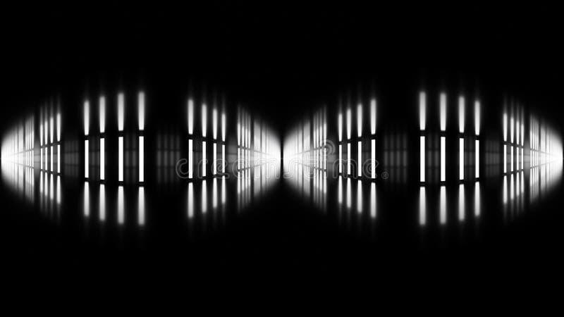 Abstract Black Background Architecture Glossy Room Panorama Vr ...
