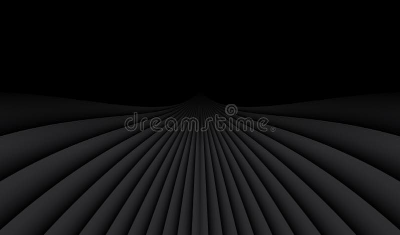 Abstract Black Background with 3d Lines Pattern, Architecture Minimal ...