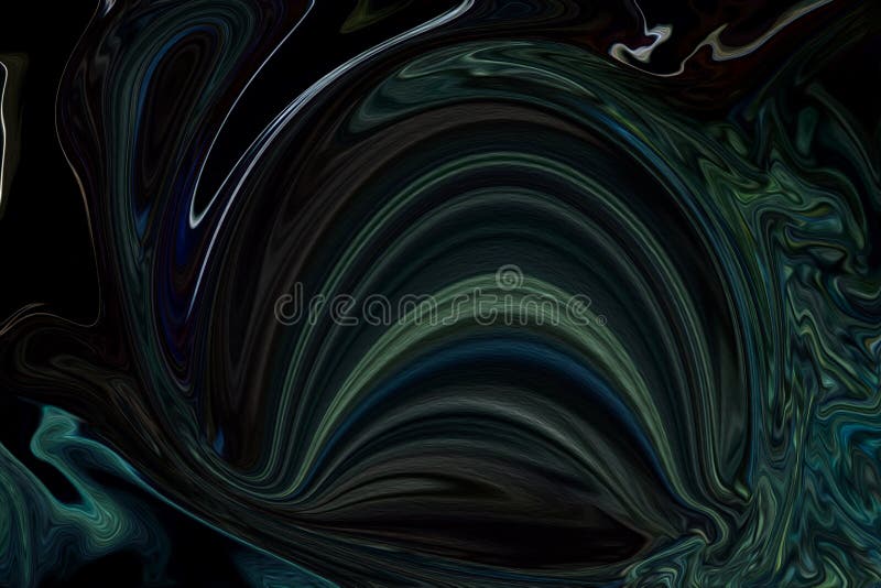 Abstract Black Background with Different Lines and Other Elements Stock ...