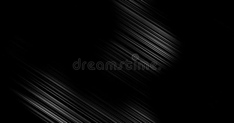 Abstract Black Background with Dynamic White 3d Lines. Template for ...