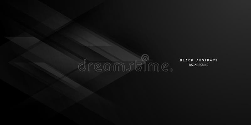 Abstract Black Background Modern Vector Design Stock Illustration ...