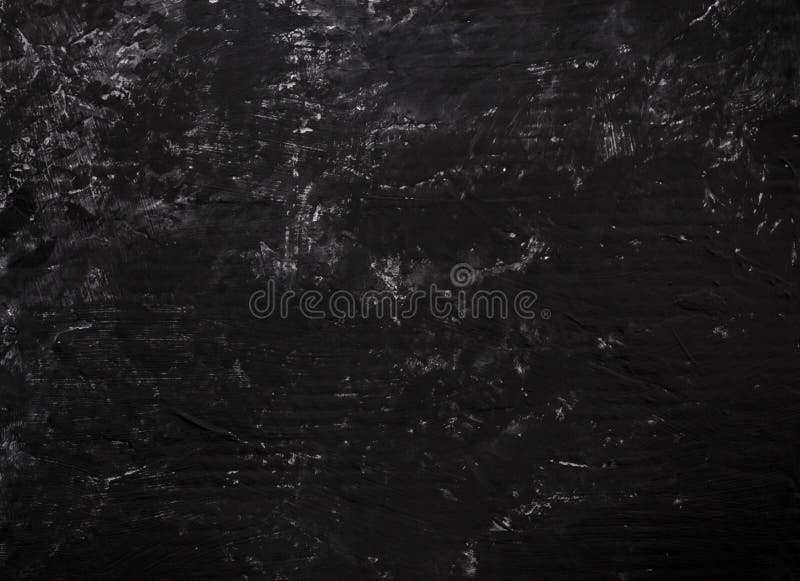 Abstract Black Background, Painted Wall in Garish Black Color Stock ...