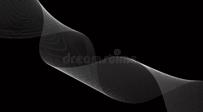 Abstract Black Background with Parallel Gradient Lines Stock ...