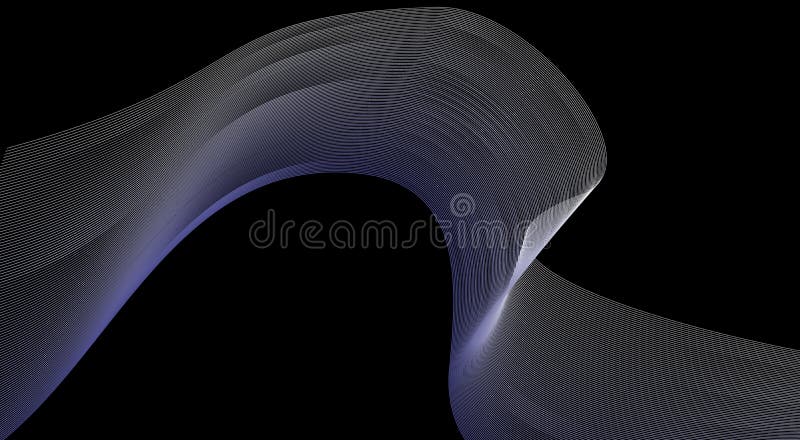 Abstract Black Background with Parallel Gradient Lines Stock ...