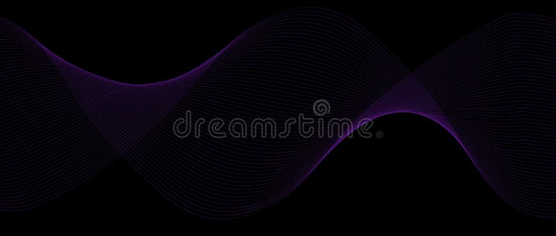 Abstract Black Background with Parallel Gradient Lines Stock ...