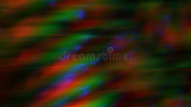 Abstract Black Background with Rainbow Highlights of Light Stock ...
