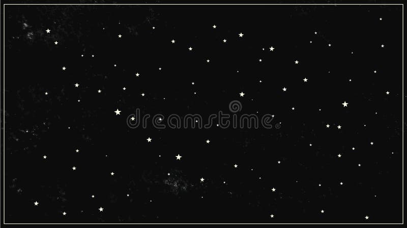 Abstract Black Background with Stars for Your Design. Vector Starry ...