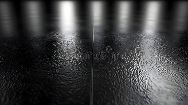 Abstract Black Background with Textured Surface and Light Reflections ...