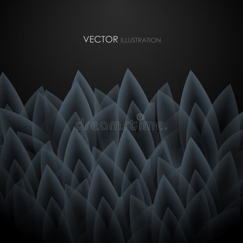 Abstract Black Background. Vector Stock Vector - Illustration of black ...