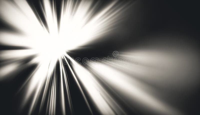 Abstract Black Background with White Light, Generative AI. Stock ...