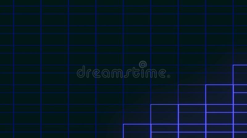 Abstract Black and Blue Grid Vertical Blue Lines and Horizontal Black ...