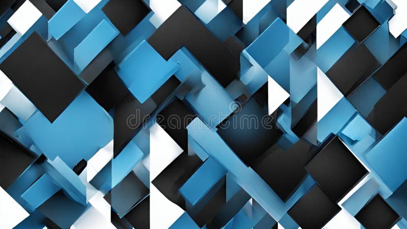 Abstract Black and Blue Theme Background in High Ai Generated Stock ...