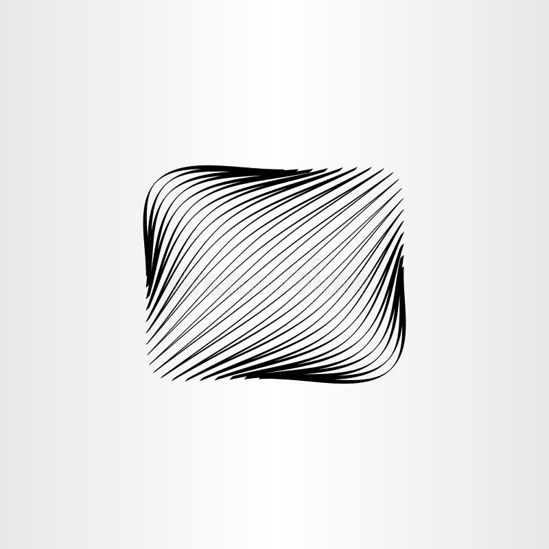 Abstract Black Box Background Design Element Vector Stock Vector ...