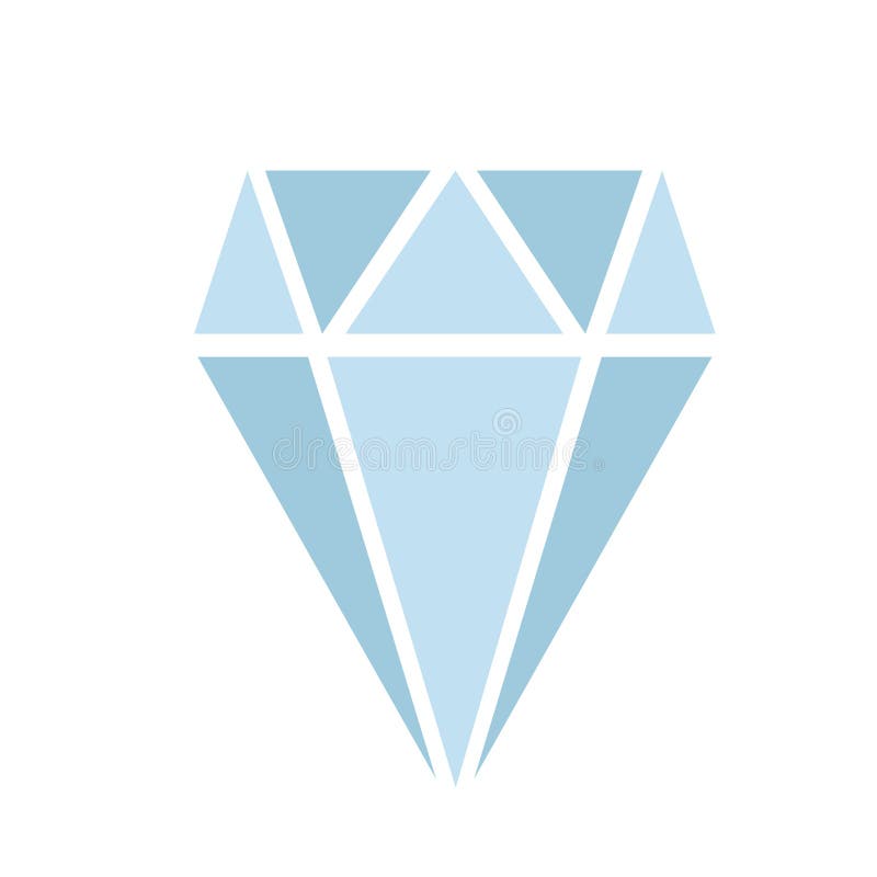 Abstract Black and Color Shine Diamond Cristal Icon for Gemstone ...