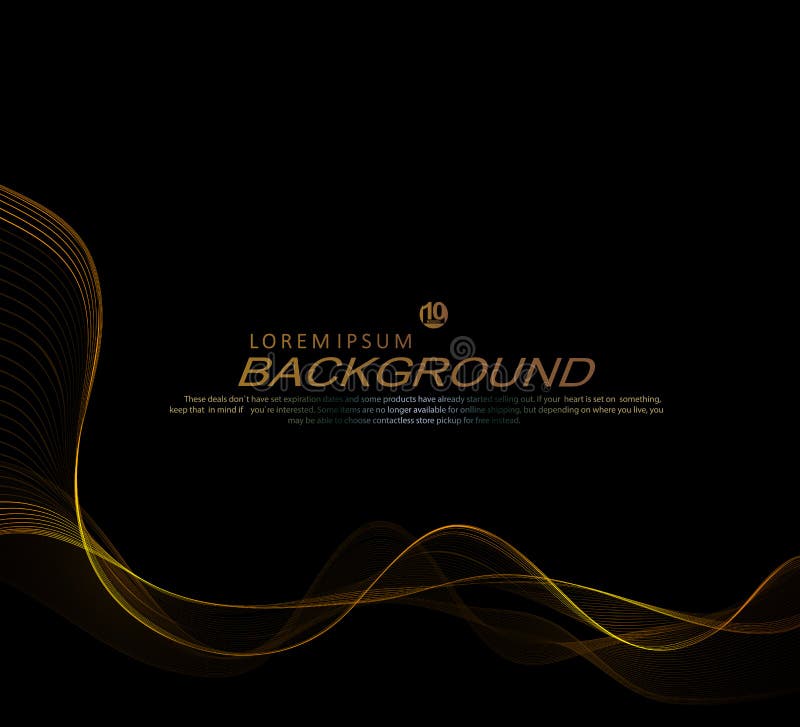 Abstract Black Composition, Subtle Isolated Twisting Patterns of a ...