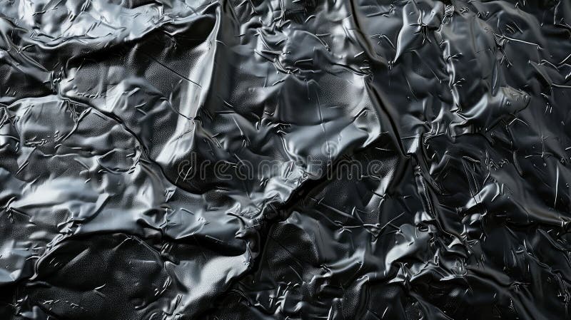 Plastic Wrap Textures Collection Stock Photo - Image of black, surface ...
