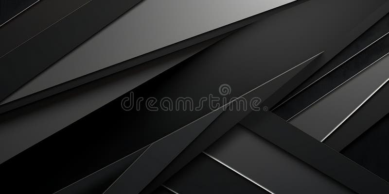 Abstract Black 3d Diagonal Design Stock Illustration - Illustration of ...
