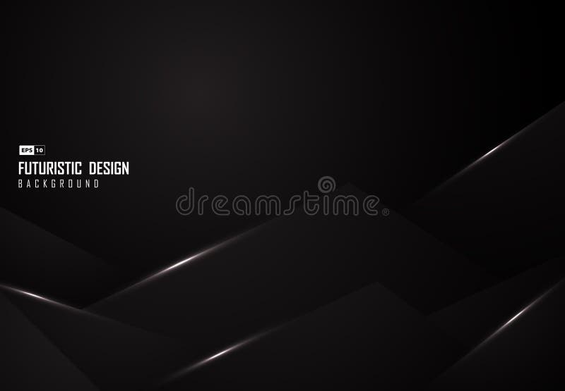 Abstract Black Design of Tech Template Pattern Artwork Decorative ...