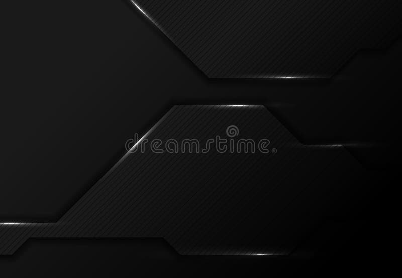 Abstract Black Design of Technology Tech Banner Template Background ...