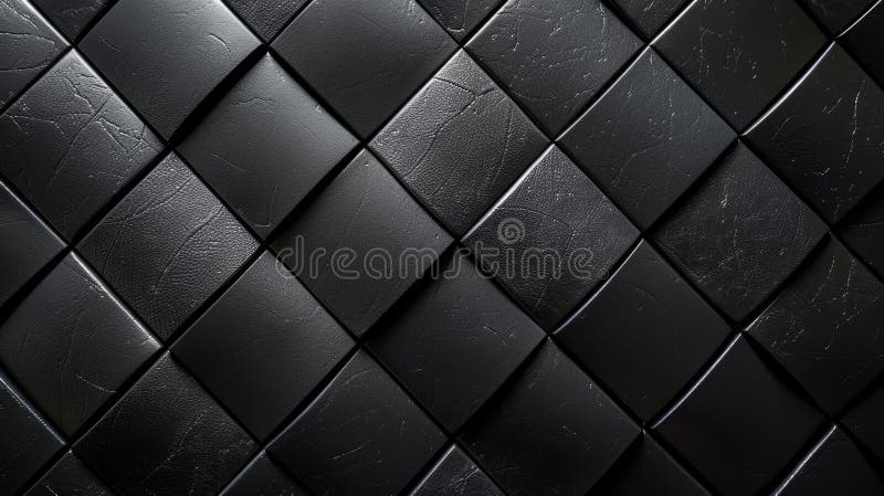 Abstract Black Diamond Pattern Texture Background Stock Illustration ...