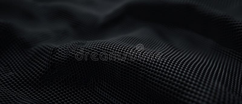 Abstract Black Fabric Texture with Subtle Waves Stock Photo - Image of ...