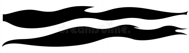 Abstract Black Flame Design Graphic Vector Illustration Set Art Hot ...
